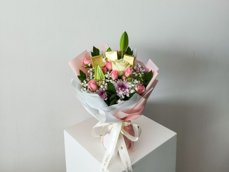 Pink Lily Flowers - Bahrain