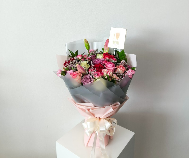 Pink Lily Flowers - Bahrain