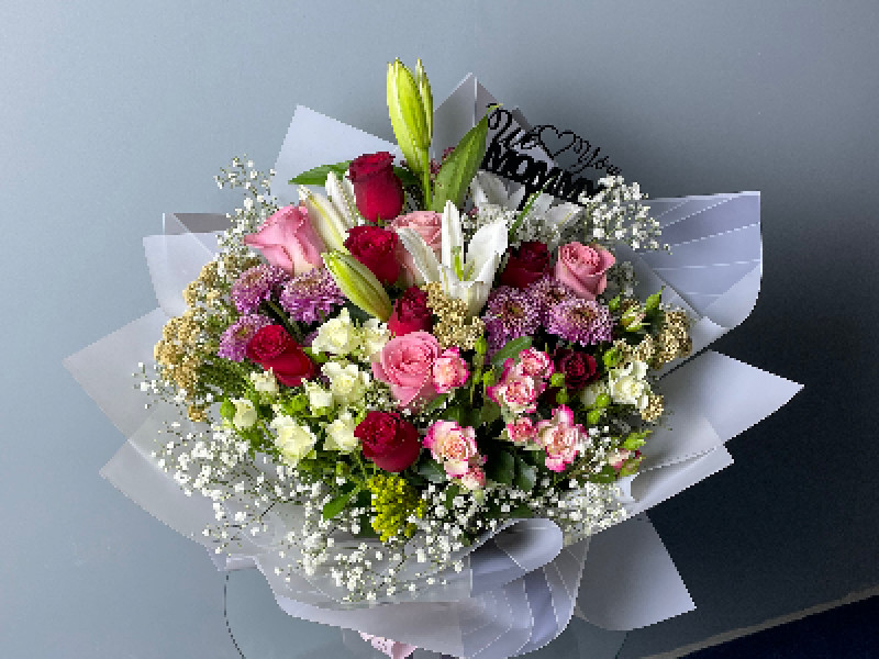 Pink Lily Flowers - Bahrain