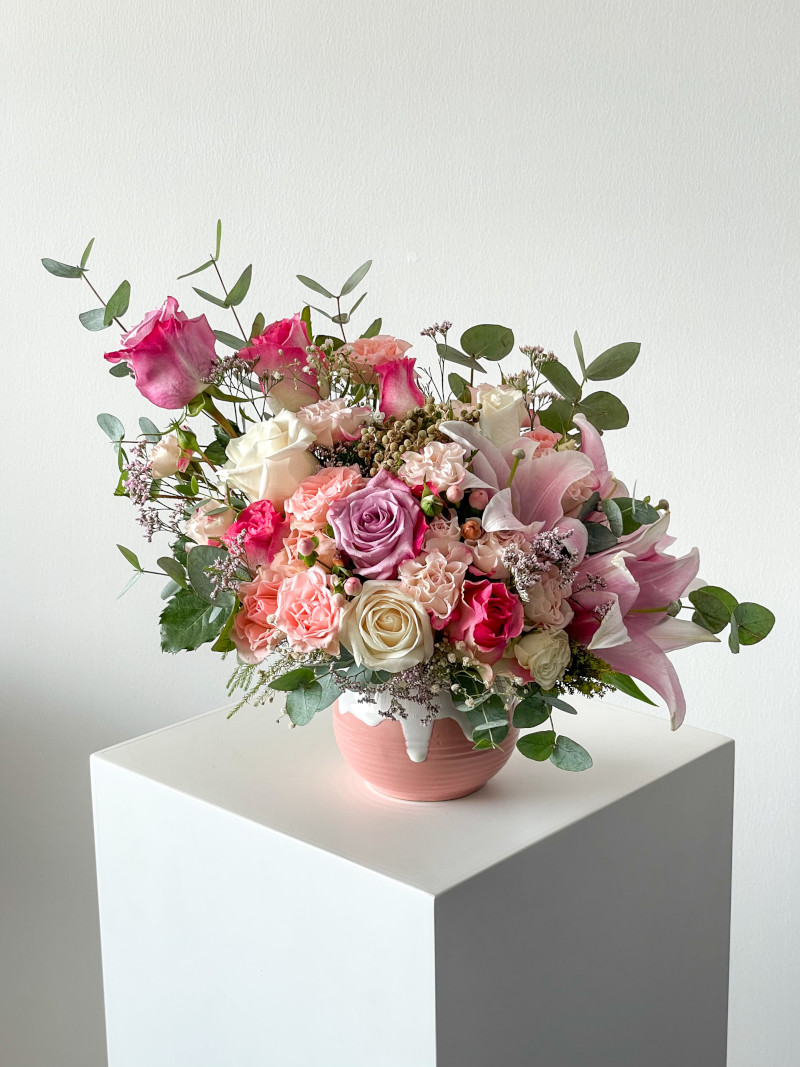 Pink Lily Flowers - Bahrain