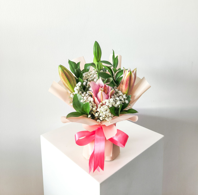 Pink Lily Flowers - Bahrain