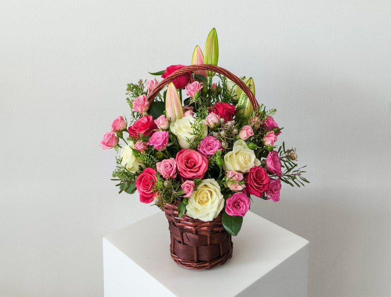 Pink Lily Flowers - Bahrain